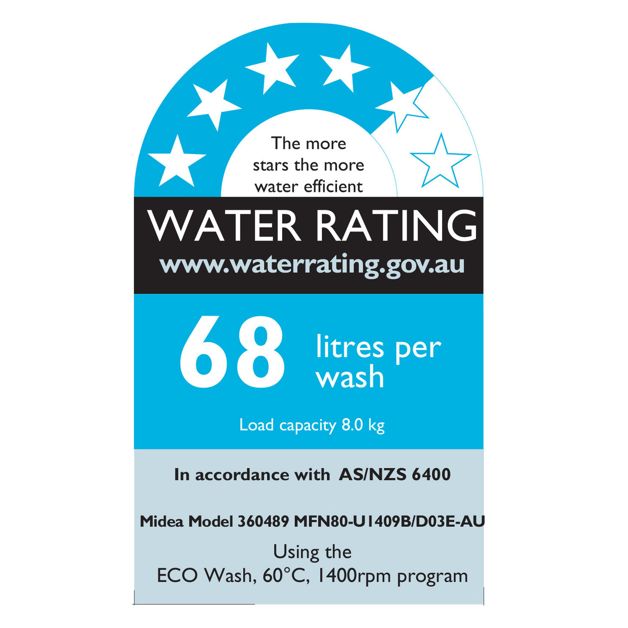 Nebula Steam Washing Machine Front Load - 8kg - Trade Depot