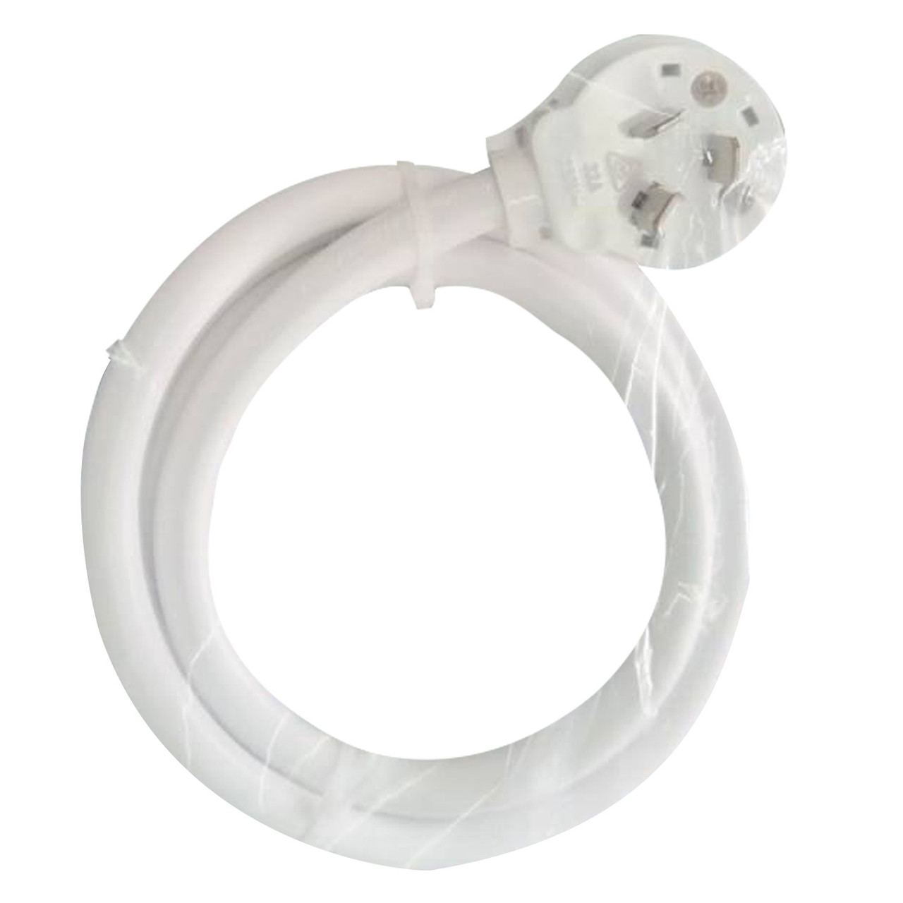 32A Male 3-Pin Oven & Cooktop Plug White - 1.5M - Trade Depot