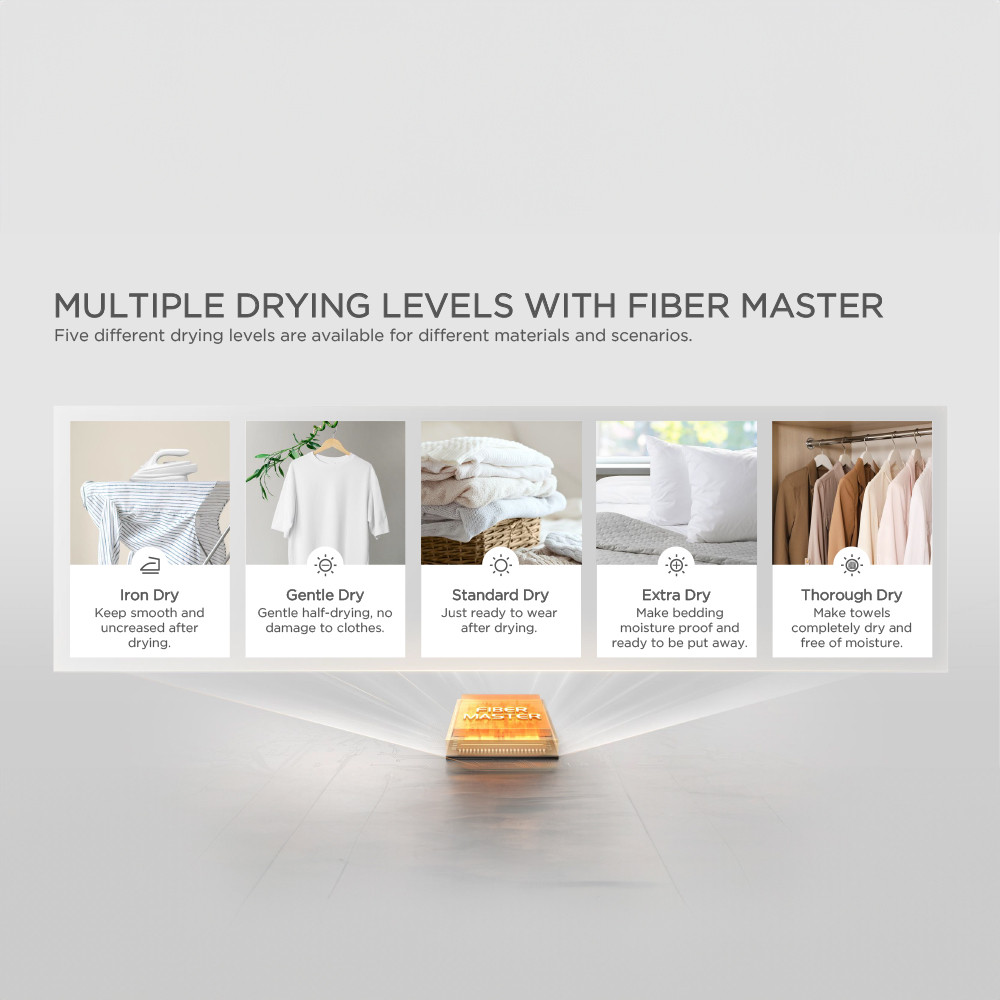 Master Heat Pump Dryer White - 10kg - Trade Depot