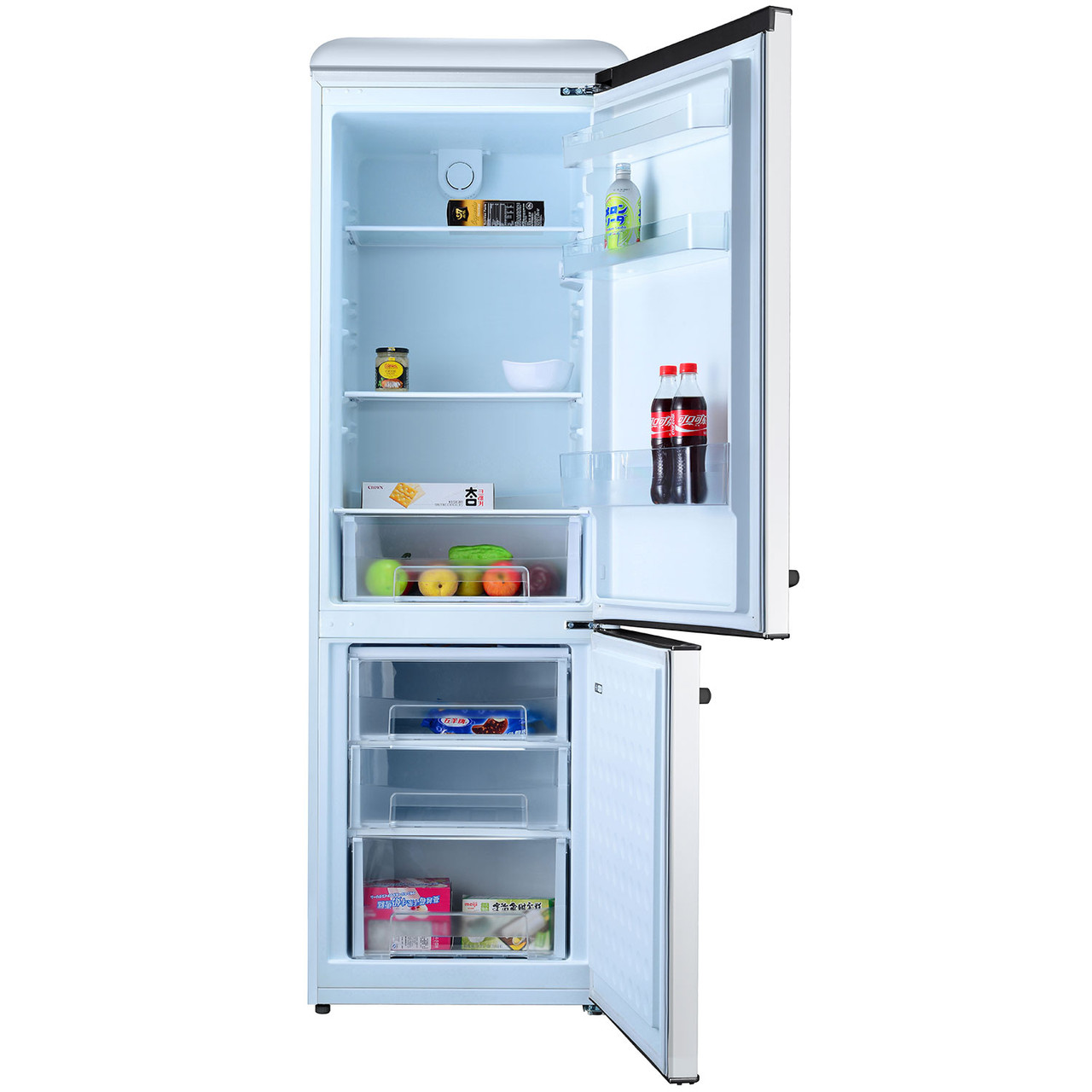 Vogue 599mm BMF Fridge Freezer 300L White 4 Star - Trade Depot