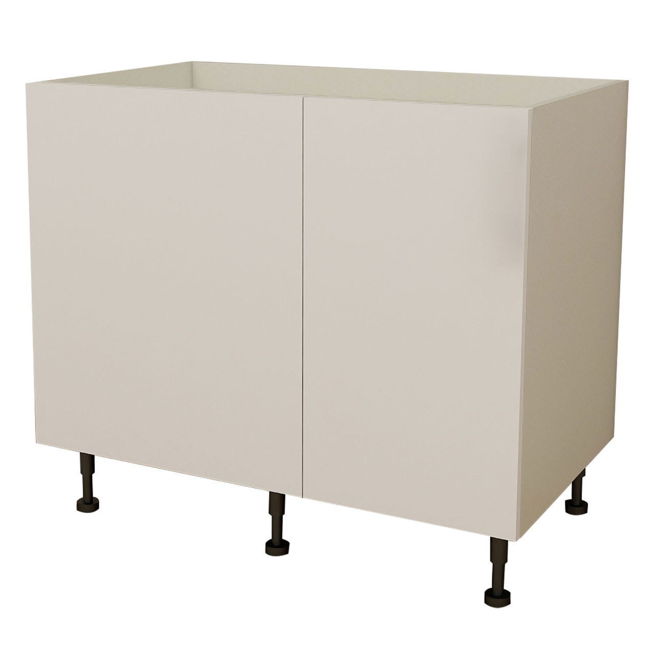 Kitchen Base Unit 1000mm Return - Gloss White - Trade Depot