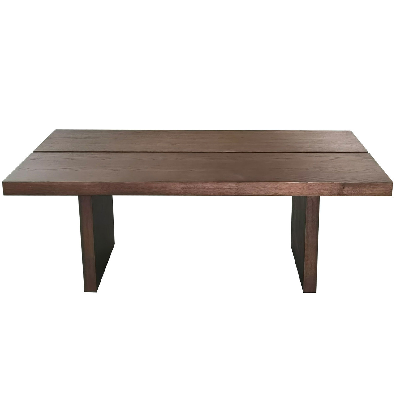 Turin Rectangle Dark Oak Coffee Table - Trade Depot