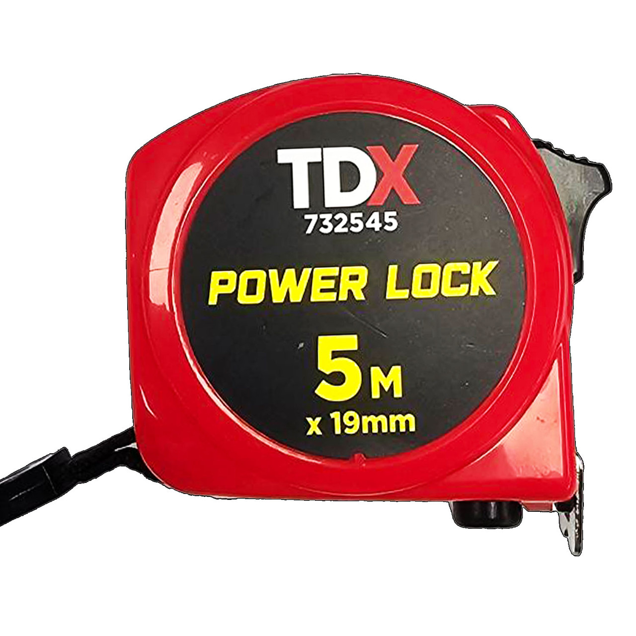 Power Lock Compact Tape Measure - 5m x 19mm - Trade Depot