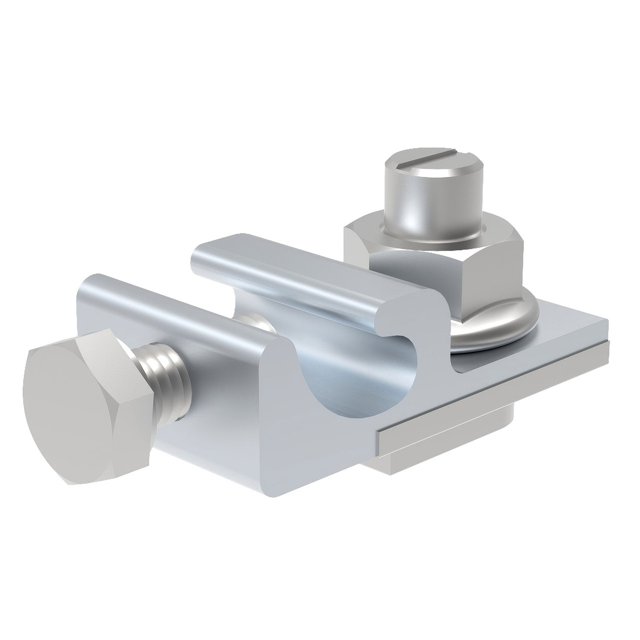 Grounding Lug Click System 20mm - Chrome - Trade Depot