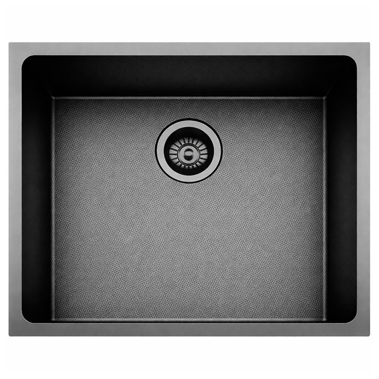 Rayon2030 Sink Insert Gunmetal with Honeycomb Design - 540mm - Trade Depot