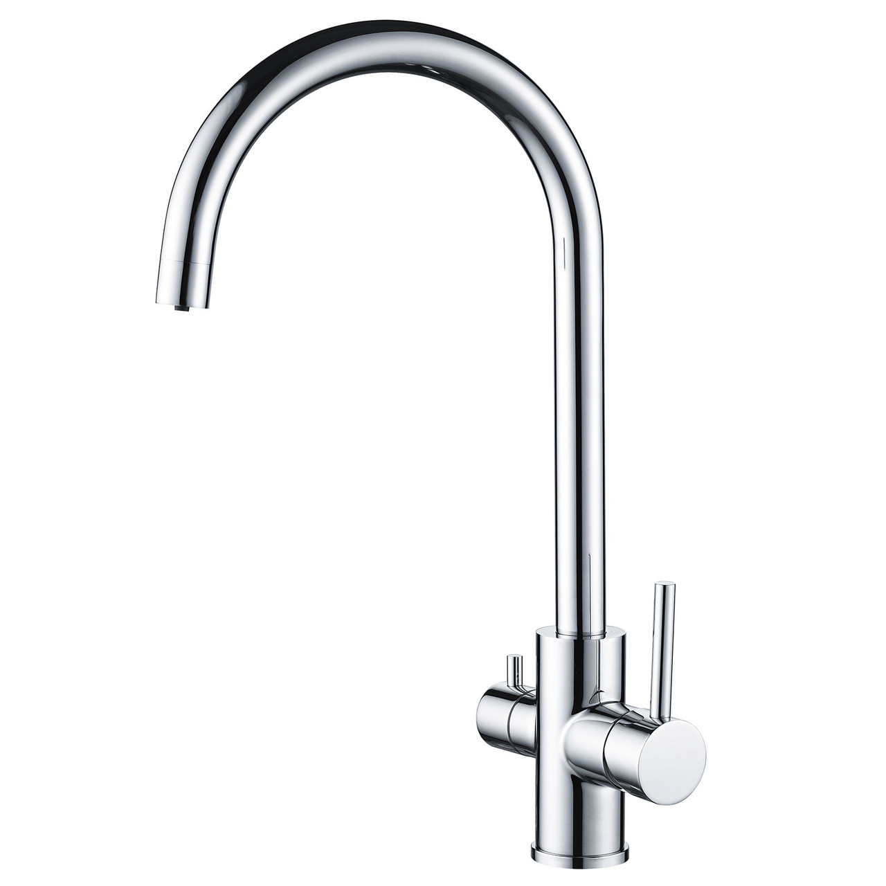 Linear SS Sink Mixer 3 Way All Pressure - Chrome - Trade Depot