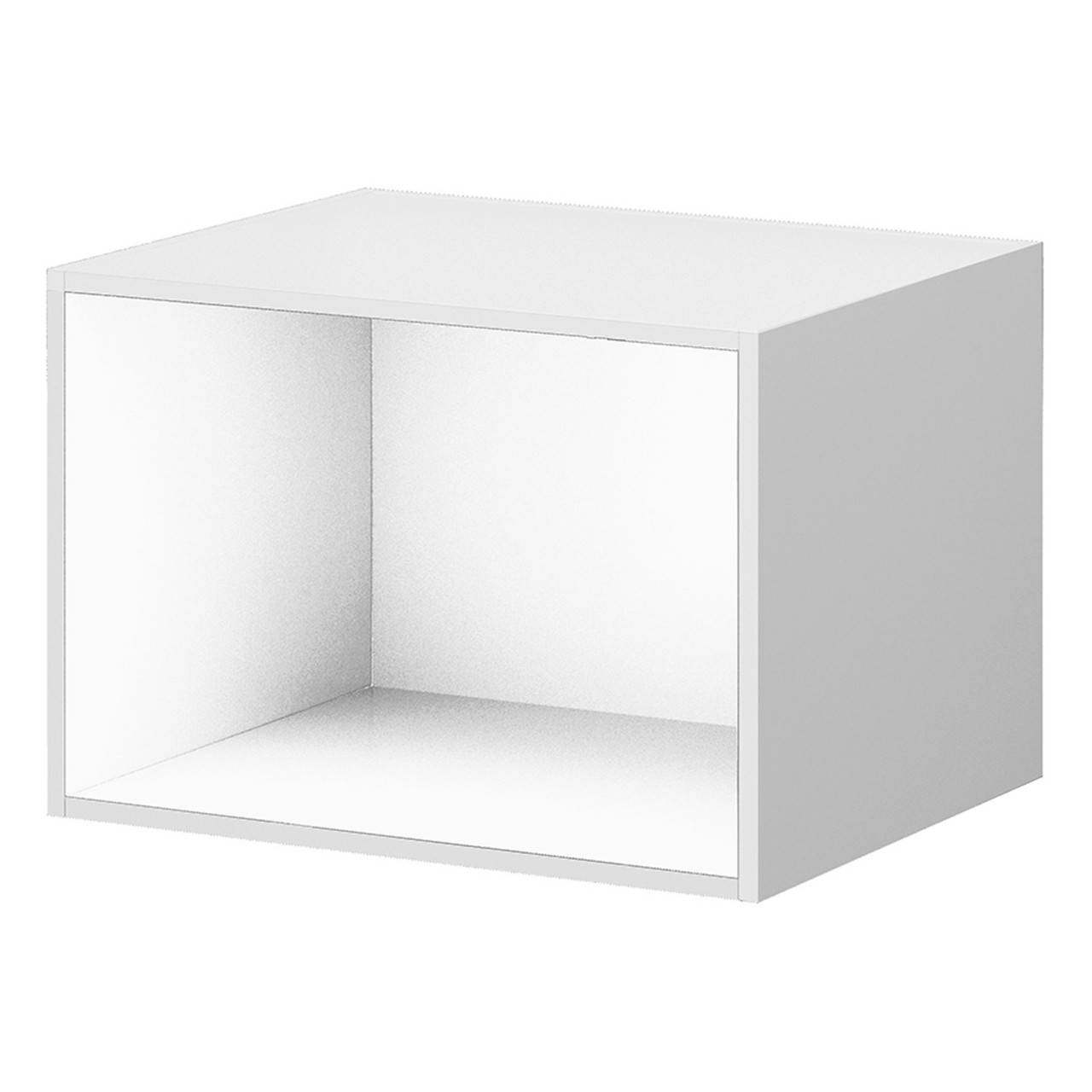 Kitchen Microwave Box - White Painted - Trade Depot