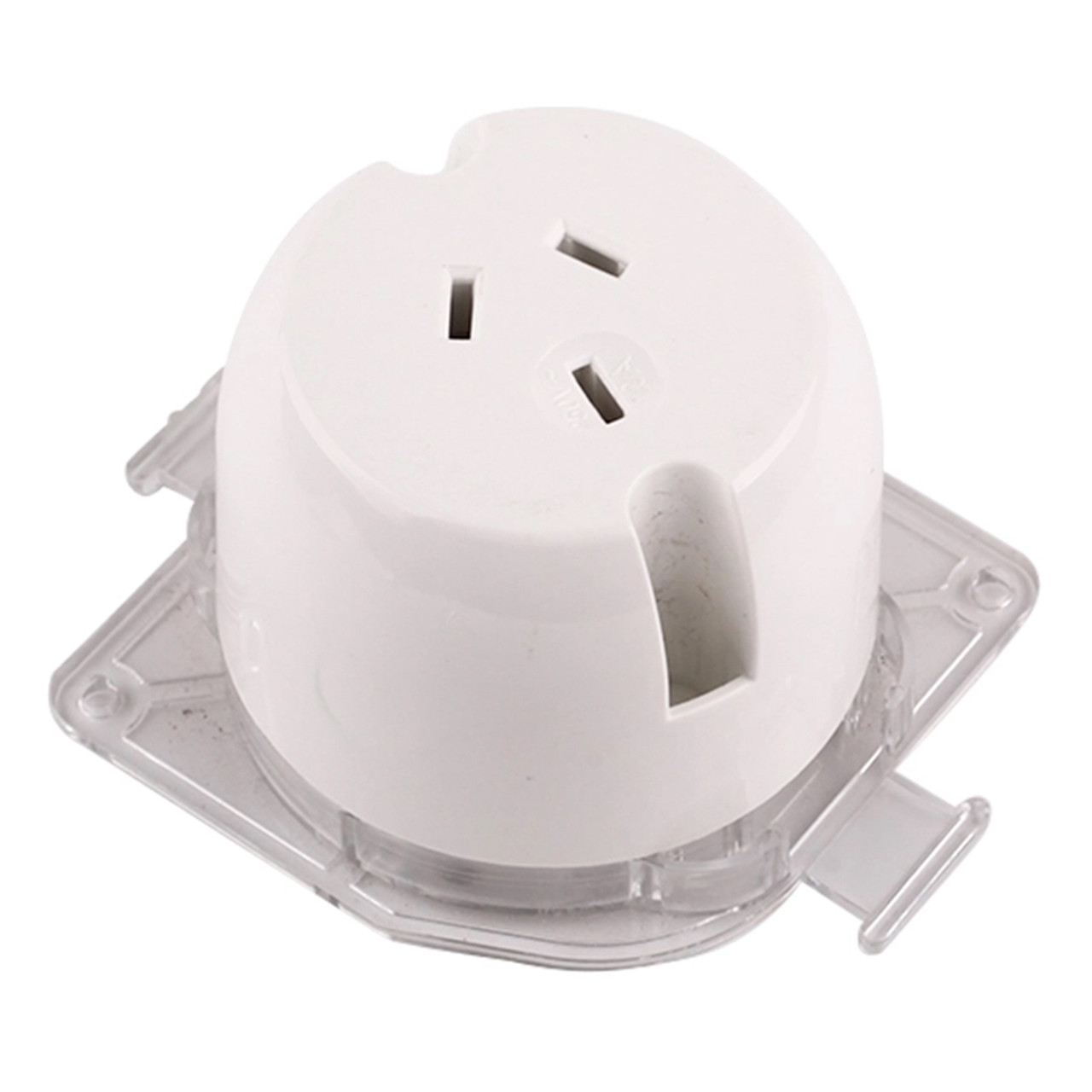 TDX Socket Single Clear Base 10A - Trade Depot