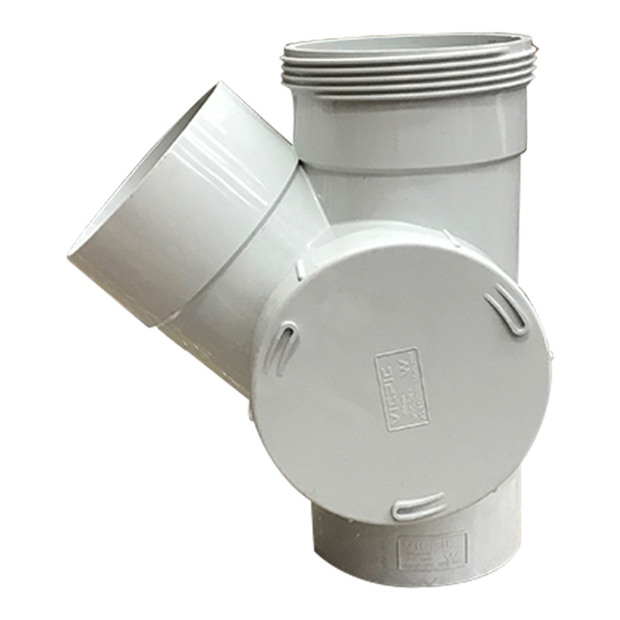 DWV Junction S/Access 100mm x 45º LH - Trade Depot