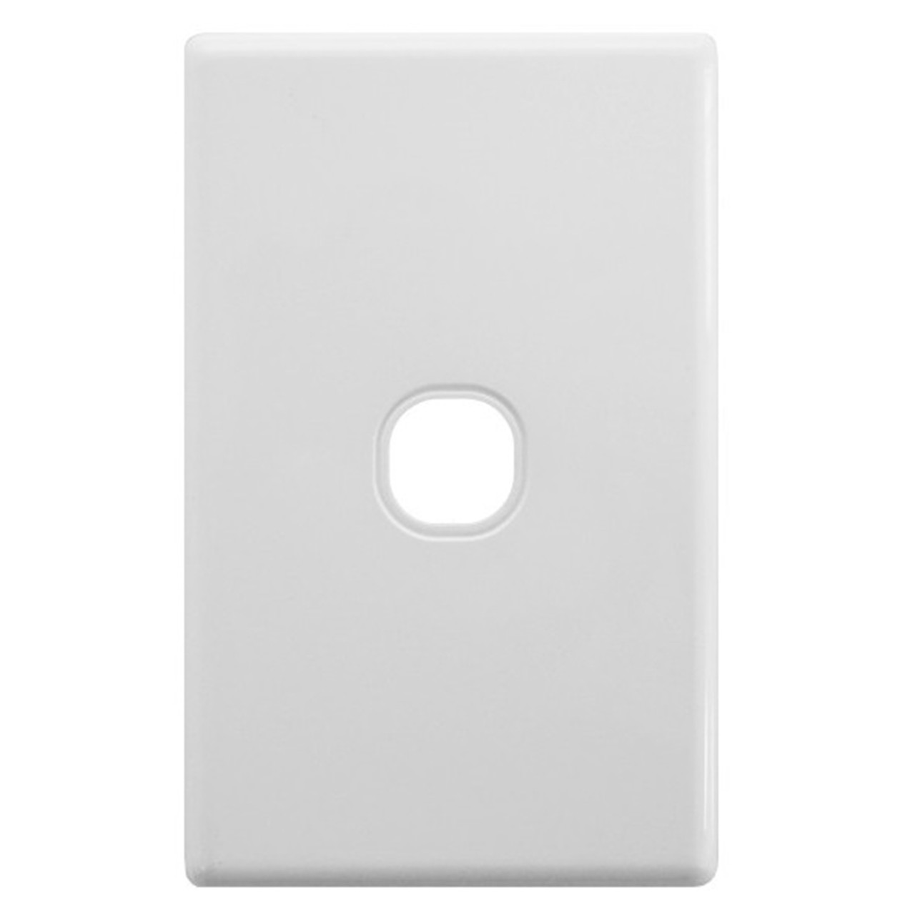 Electrical Single Blank Switch Plate - Universal - Trade Depot
