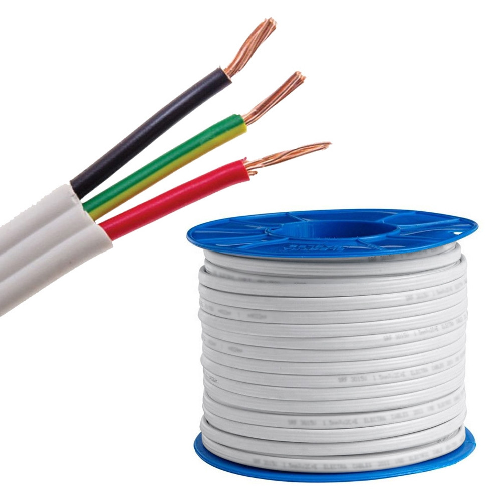 Electrical TPS Cable 2.5mm x 100M - White - Trade Depot