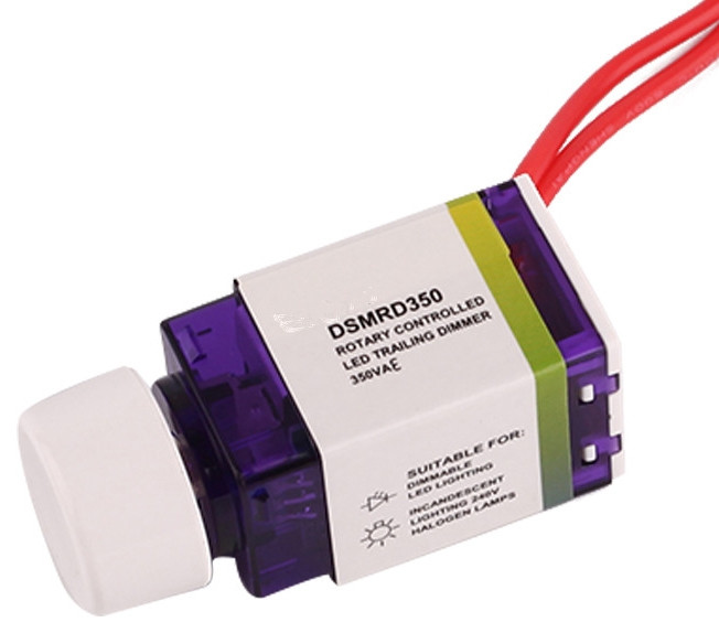 LED Rotary Dimmer Mechanism - White - Trade Depot