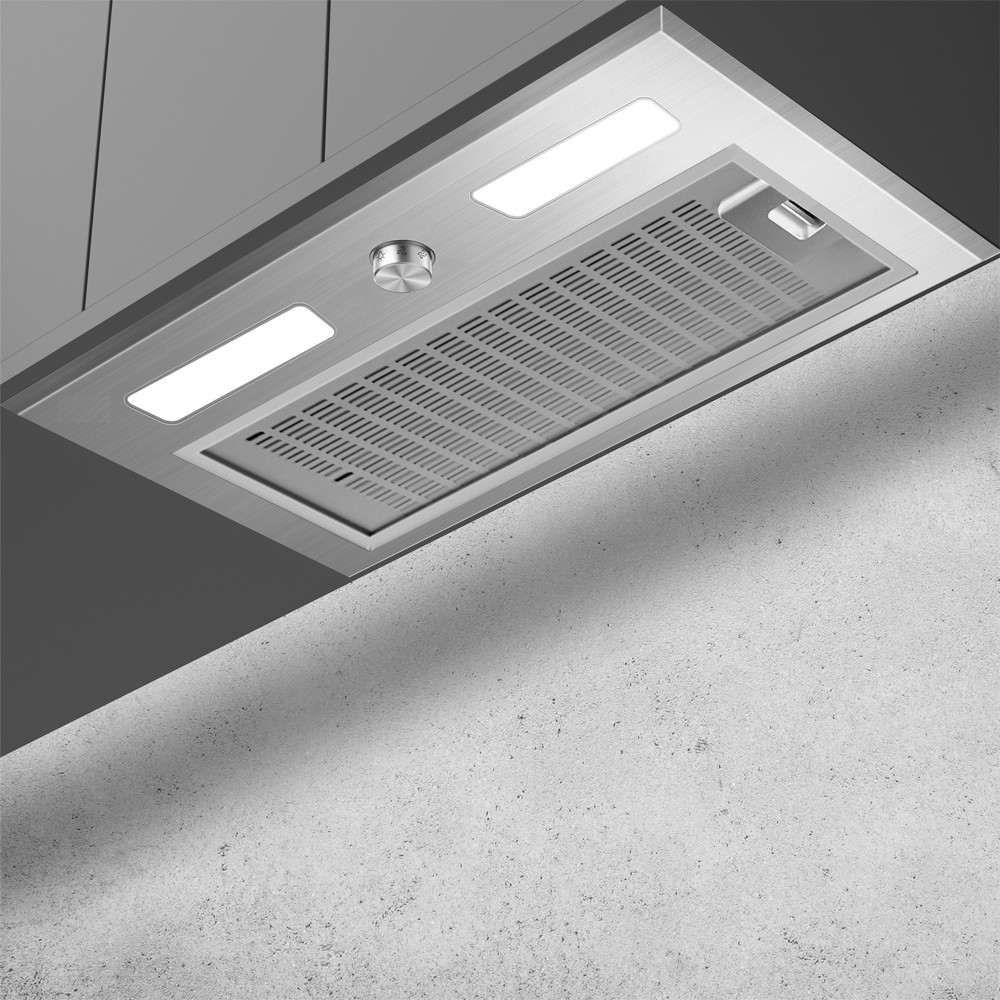 Master Kitchen Integrated Powerpack Rangehood 52cm Knob Control - 900m³ ...