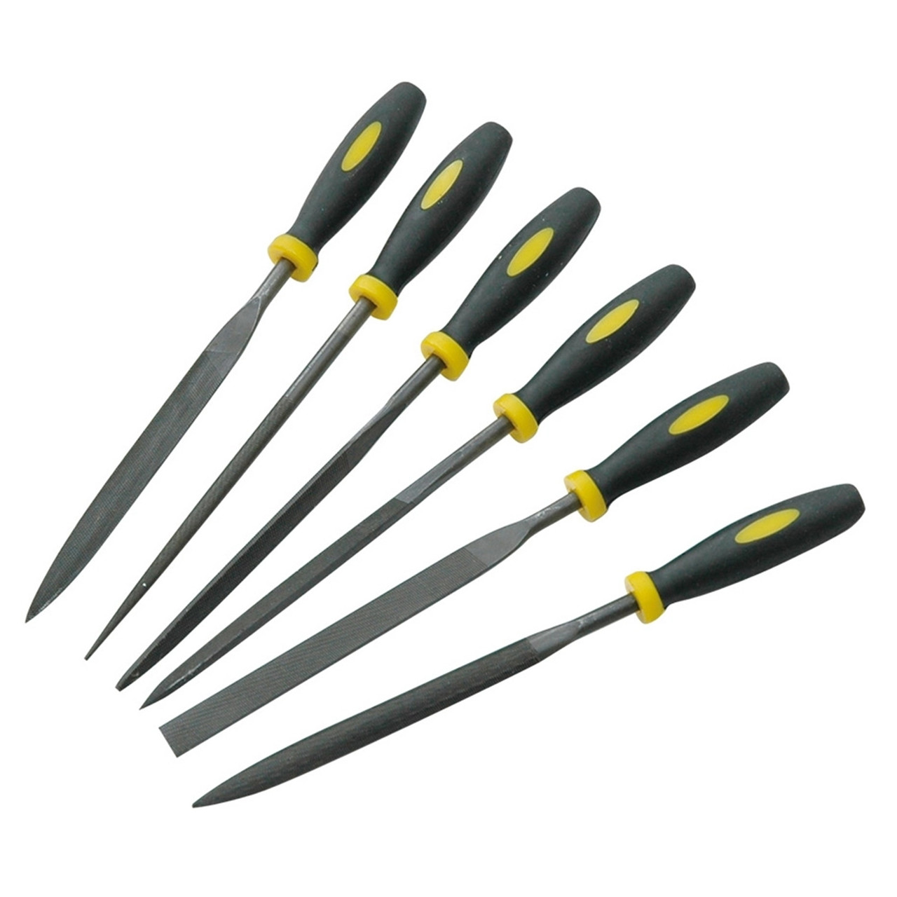 Crownman needle Files Set 5 x 180mm x 6pcs - Trade Depot