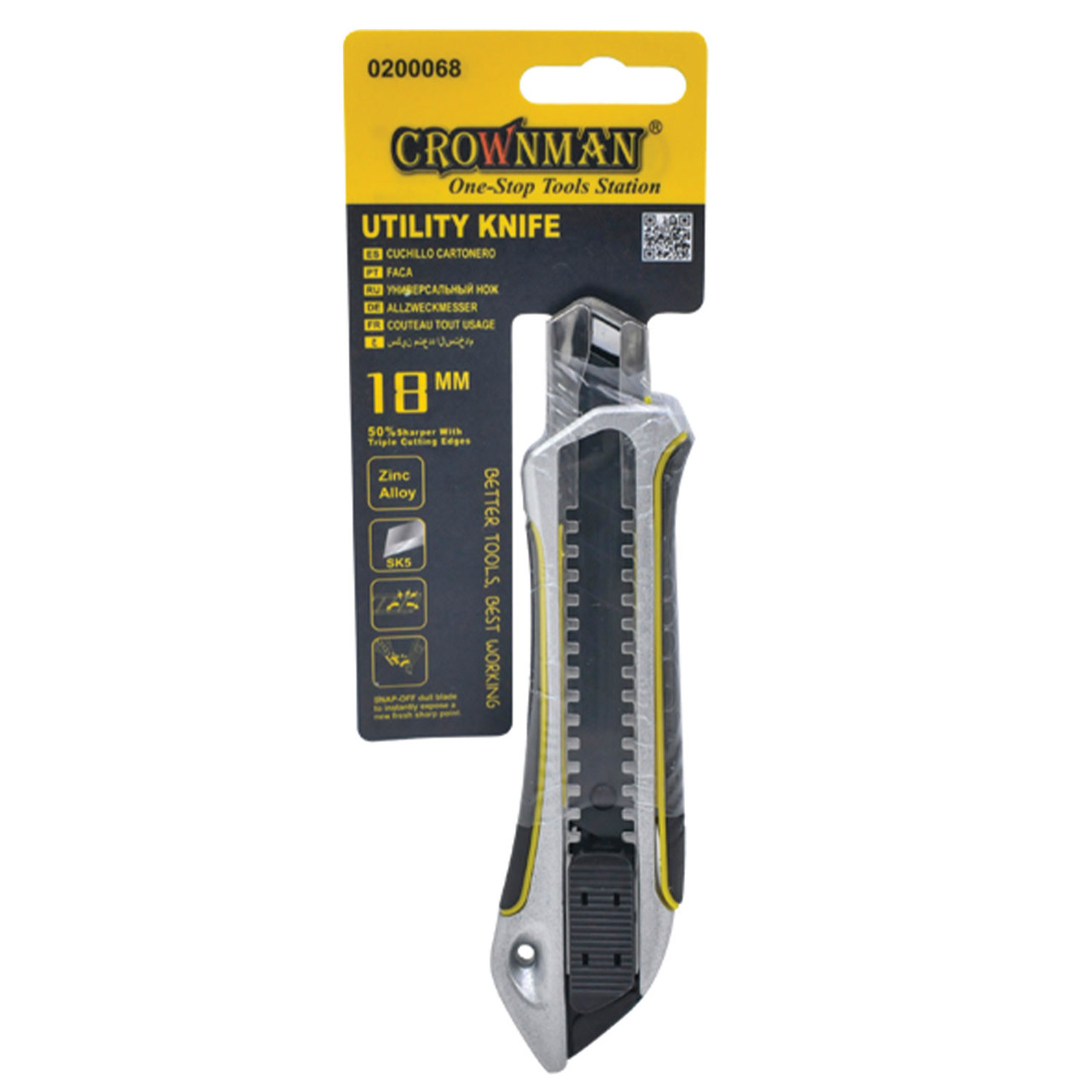 Crownman Utility Knife - Heavy Duty - Trade Depot