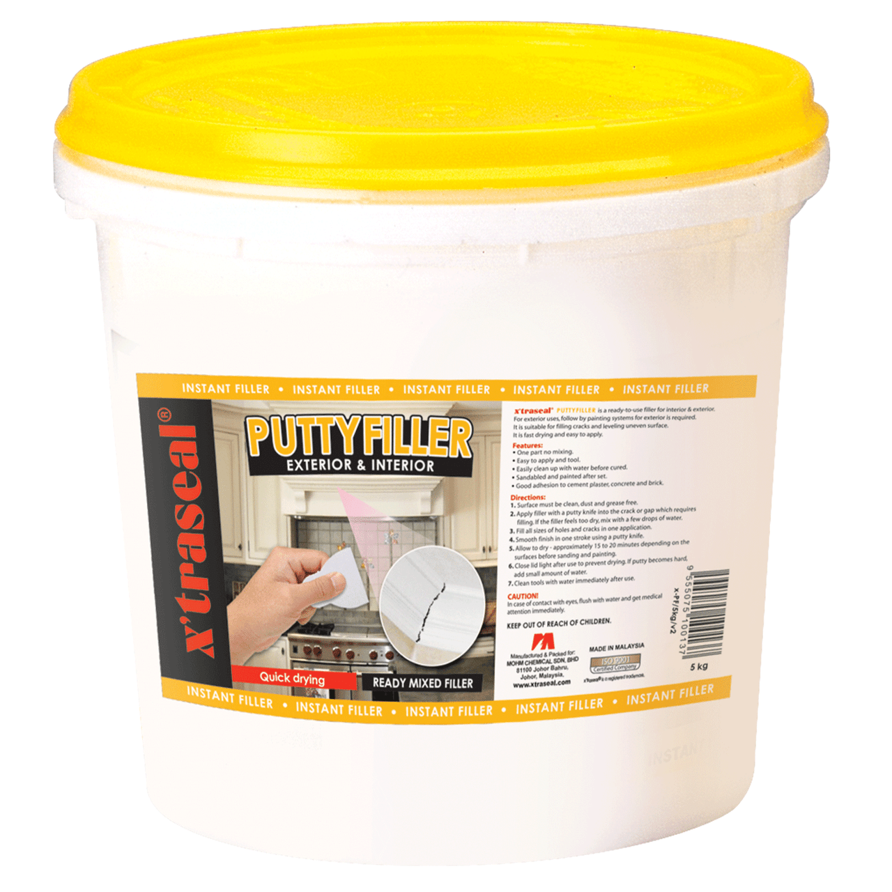 Xtraseal Putty Filler - 5kg - Trade Depot