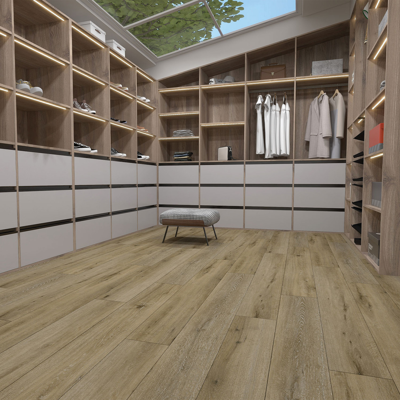 Wellmann SPC Flooring Almond - 2.75m² Per Box - Trade Depot