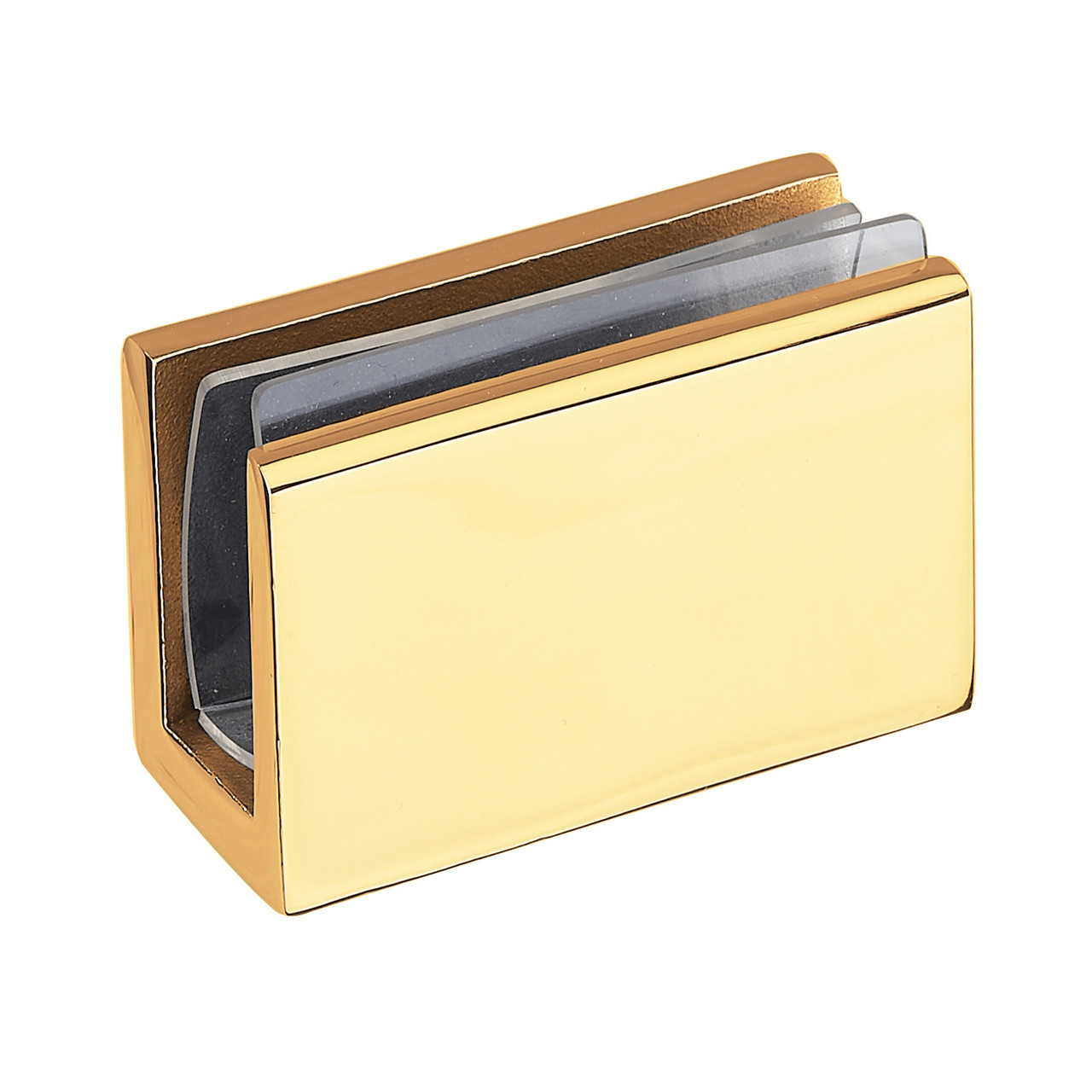 Klässich Clip Brushed Brass 50 X 21 X 30mm 10mm Clip - Trade Depot