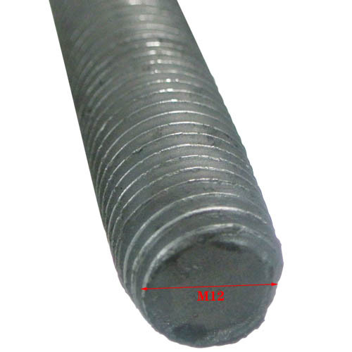 Akord Rod Threaded Galvanised M12x1.2M - Trade Depot