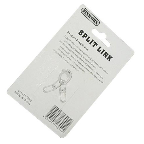Fixworx Split Link Repair Zinc Plated 6mm - Pack of 2 - Trade Depot