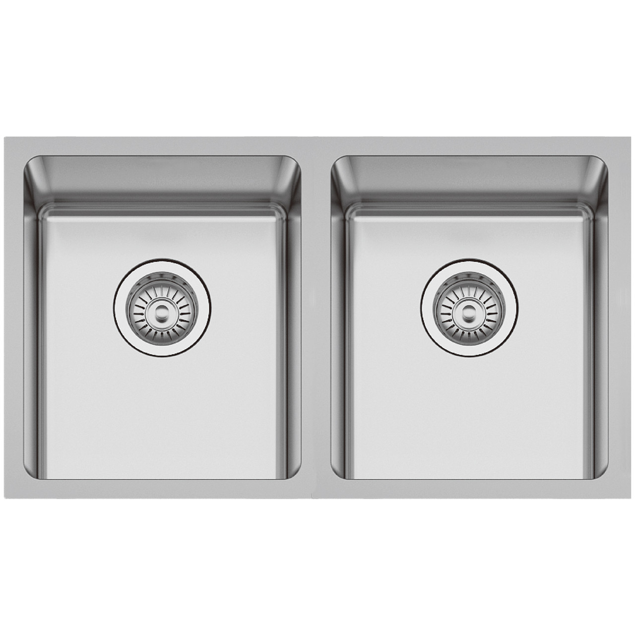 Klässich Rayon20 Double Bowl Sink Insert SS - 750mm - Trade Depot