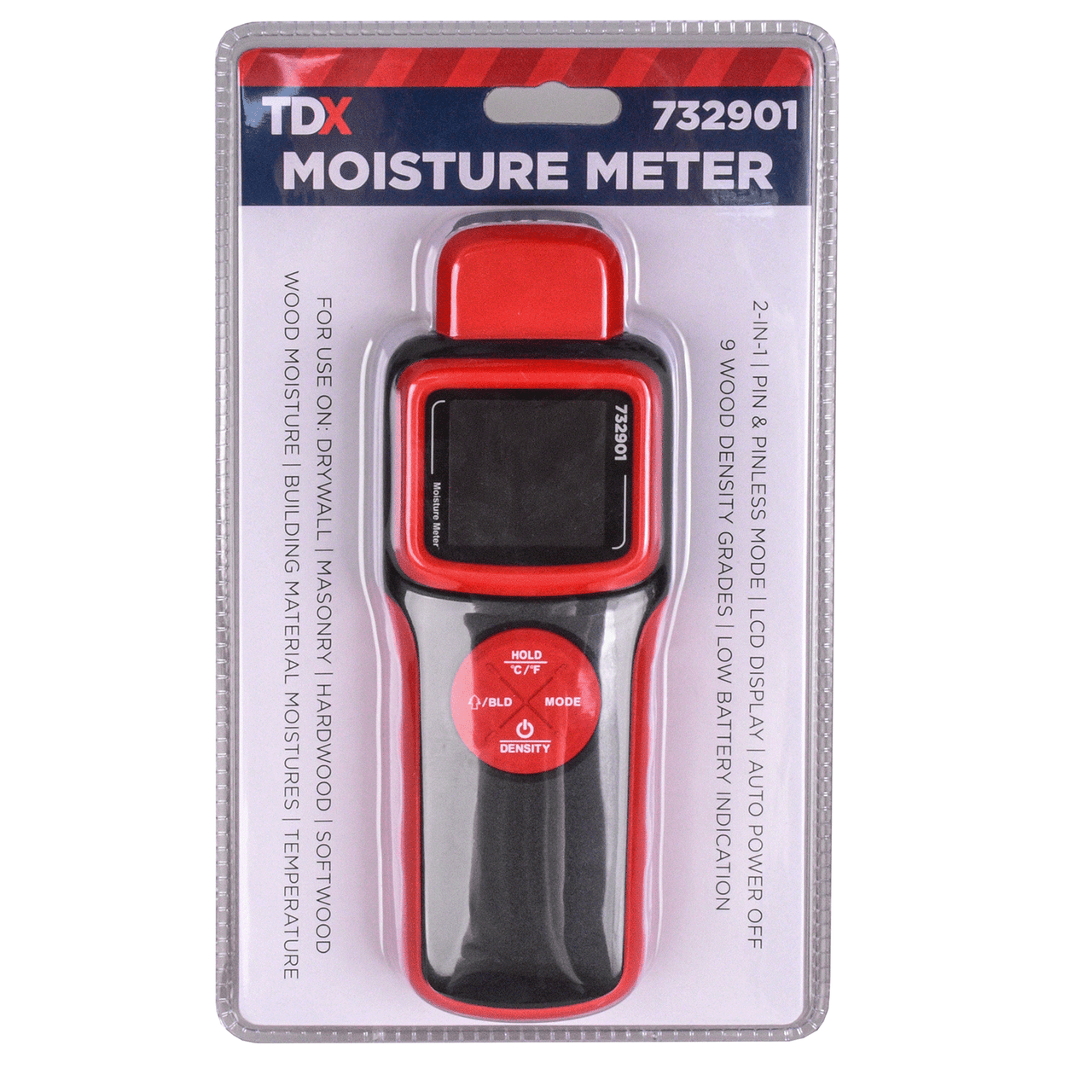 TDX Moisture Meter - 2-IN-1 - Trade Depot