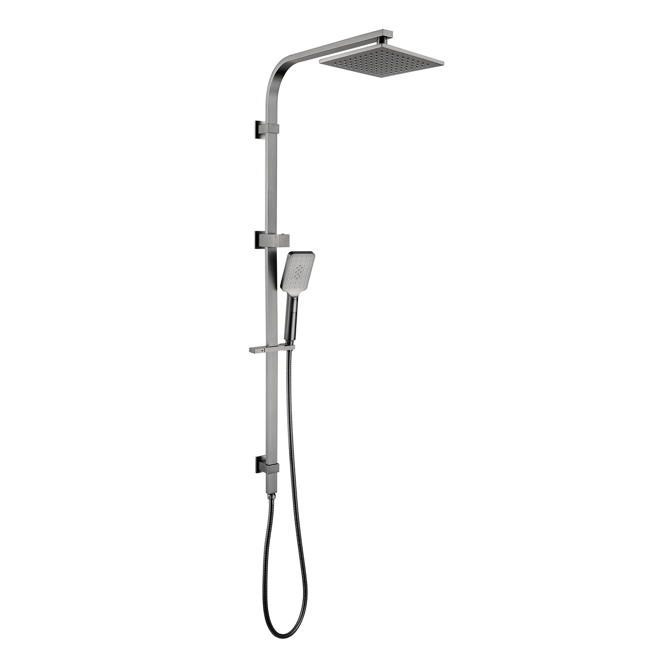 Vogue Apex Shower Tower Square Rain Head - Gunmetal - Trade Depot