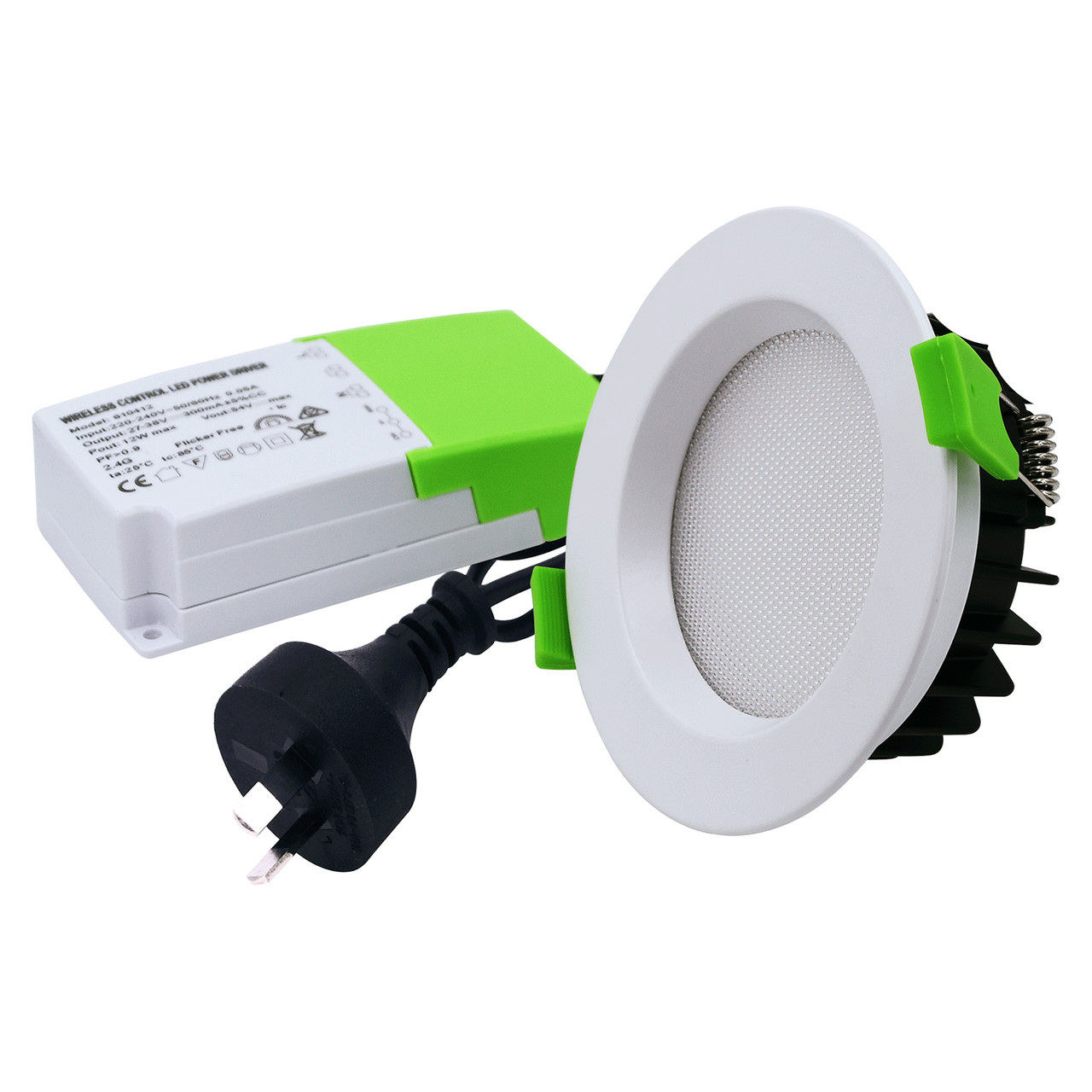 LED Downlight 12W Dimmable - 110mm (Cutout Ø90mm) Pack of 4 - Trade Depot