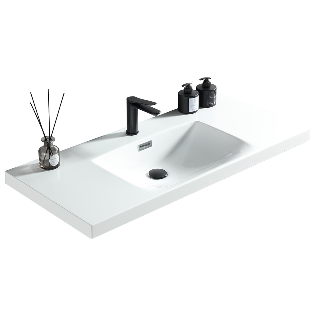 Omega Vanity Top 1000mm Stone Resin - Trade Depot