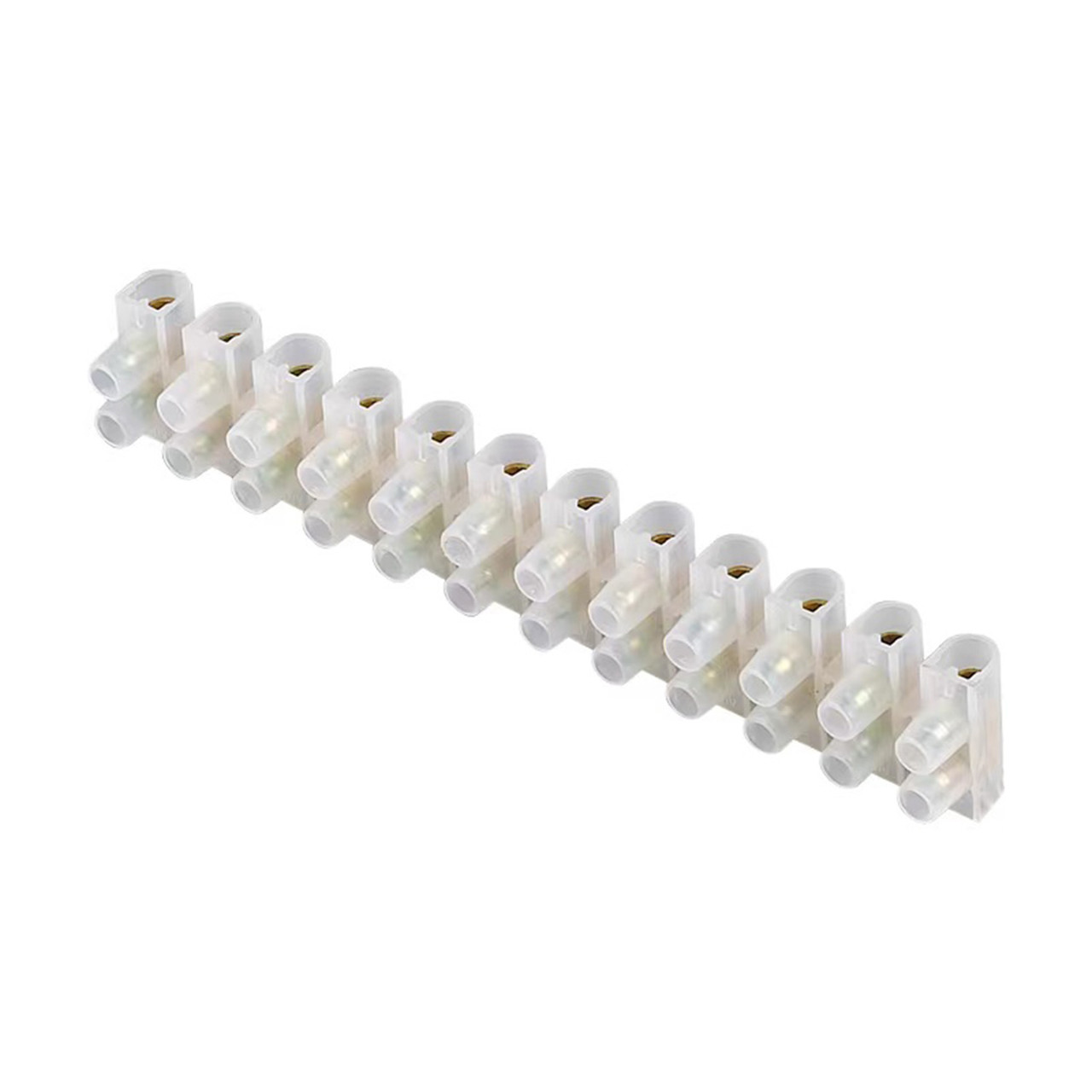 12 Way 16A Strip Connector - Transparent - Trade Depot