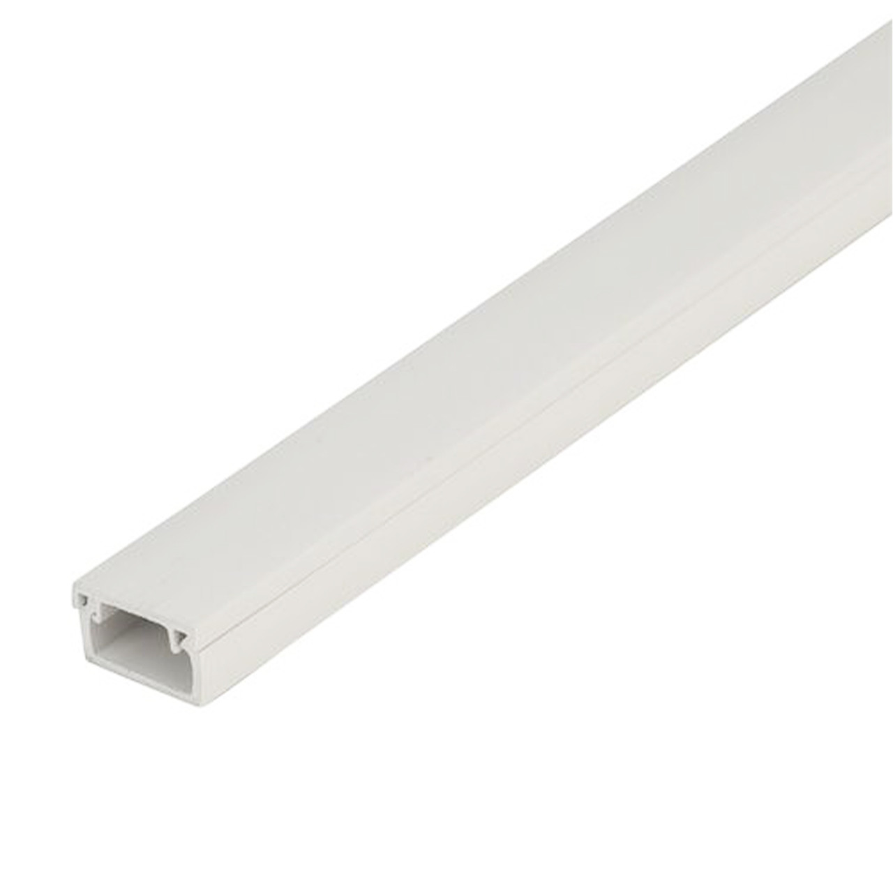 Electrical Trunking PVC - W 15mm x H 10mm | 2M - Trade Depot