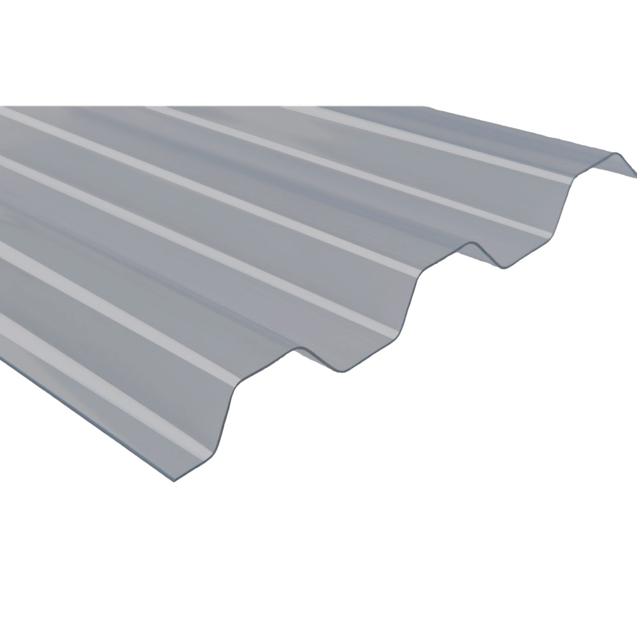 Greca Corrugate Polycarbonate 810 x 4800mm Roofing - Grey - Trade Depot