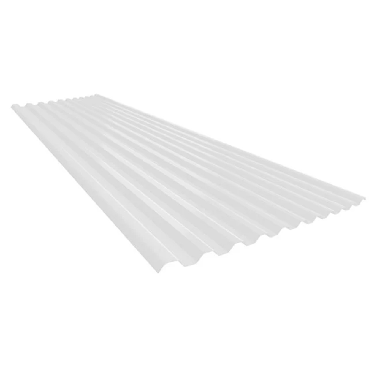 Greca Corrugate Polycarbonate 810 x 4800mm Roofing - Clear - Trade Depot