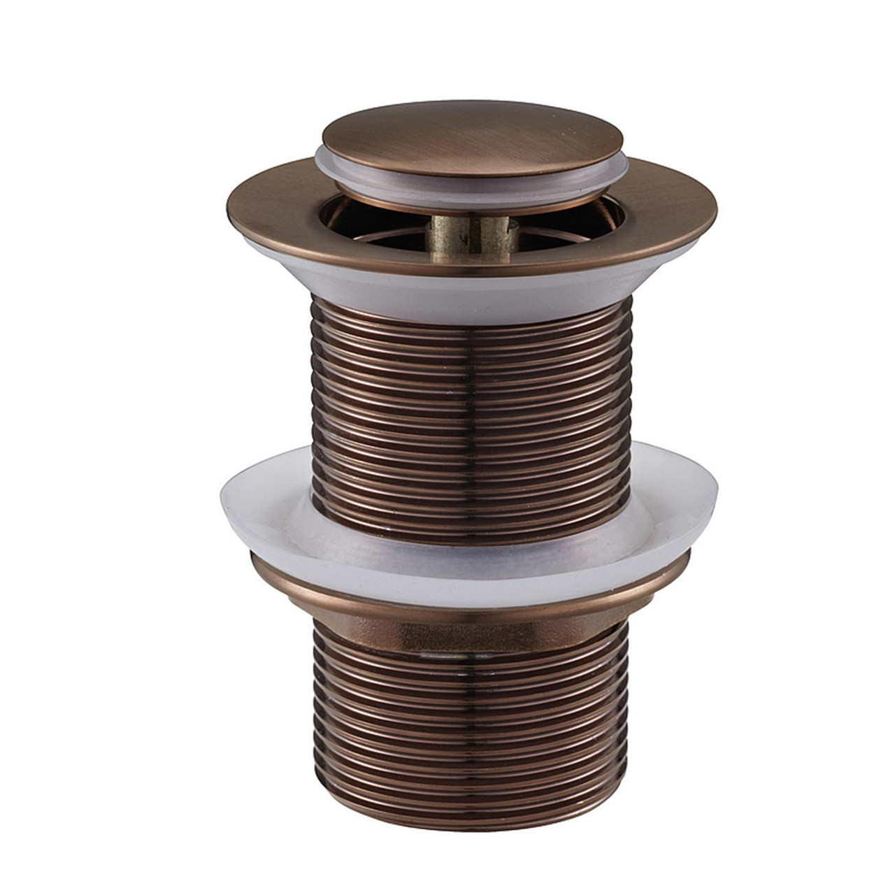 32mm Pop-up Waste Without Overflow - Brushed Copper - Trade Depot
