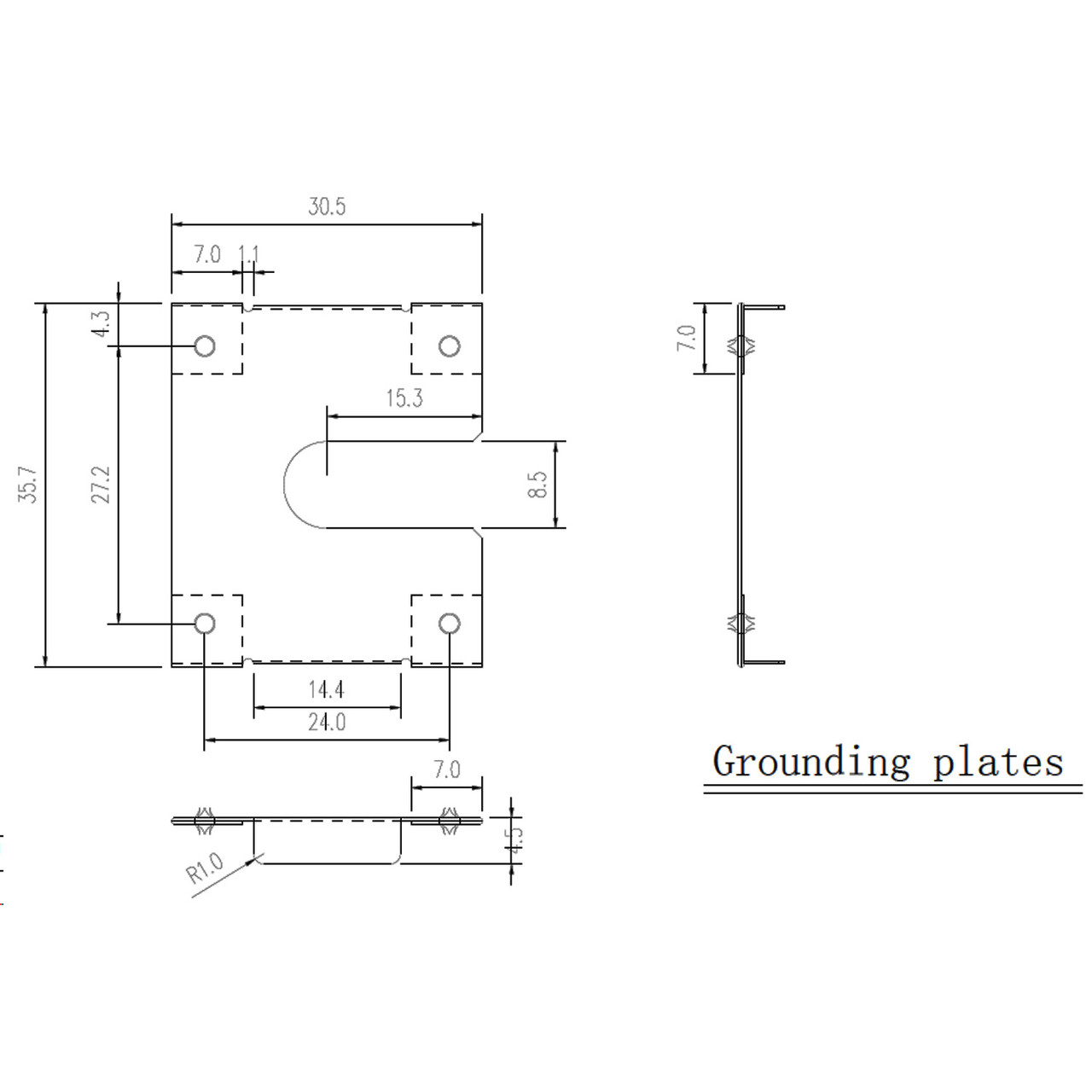 Solar Panel Grounding Earth Clip - 10pcs - Trade Depot
