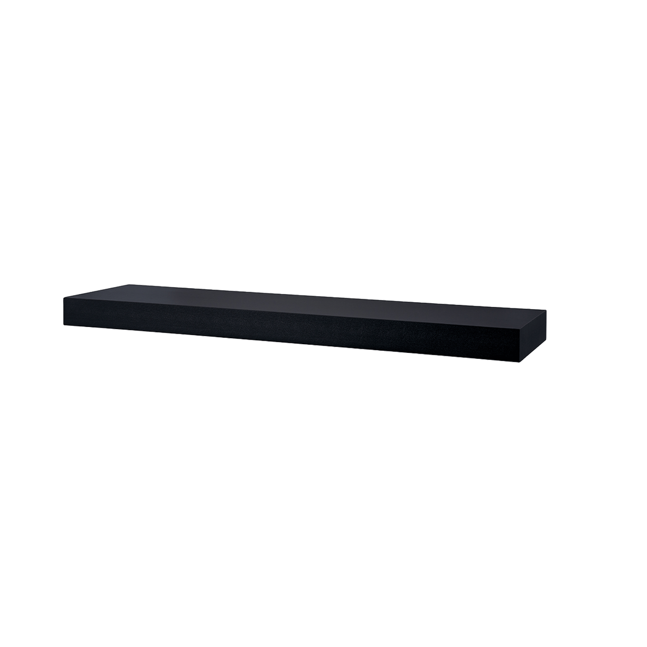 900mm Floating Shelf - Black - Trade Depot