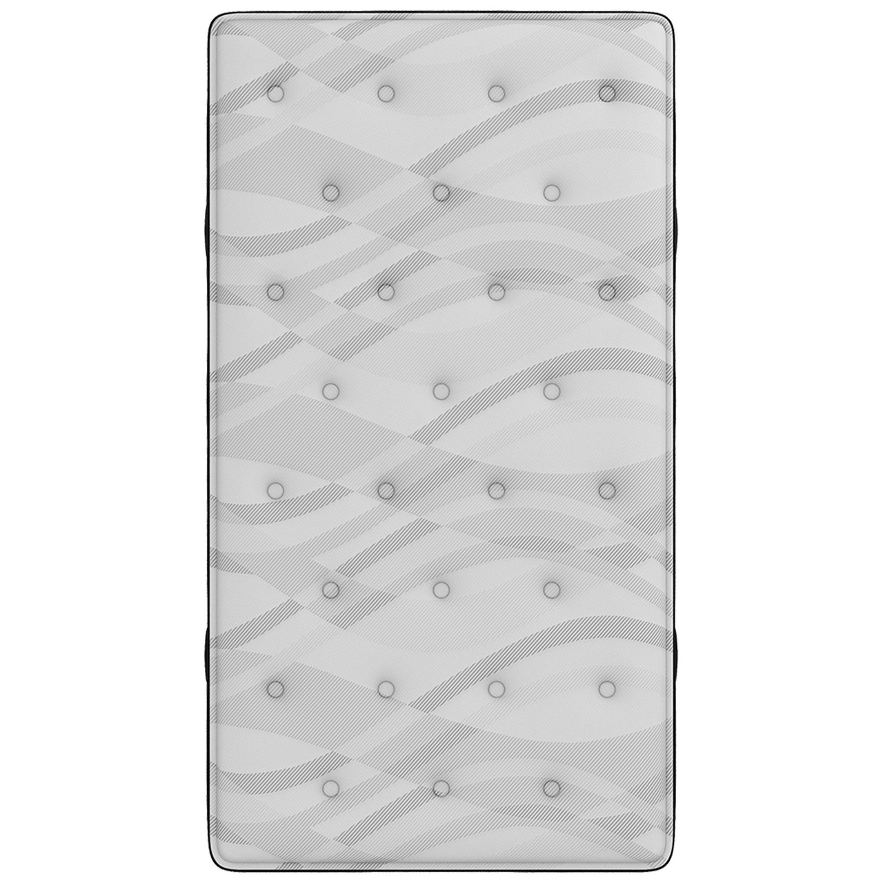 King Single Medium Plush Mattress - Light Grey - Trade Depot