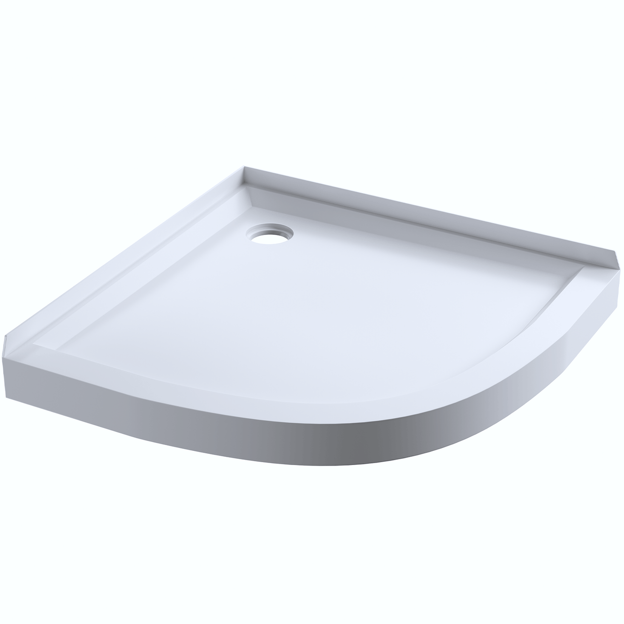 1000mm Round Shower Tray Corner Waste - Trade Depot