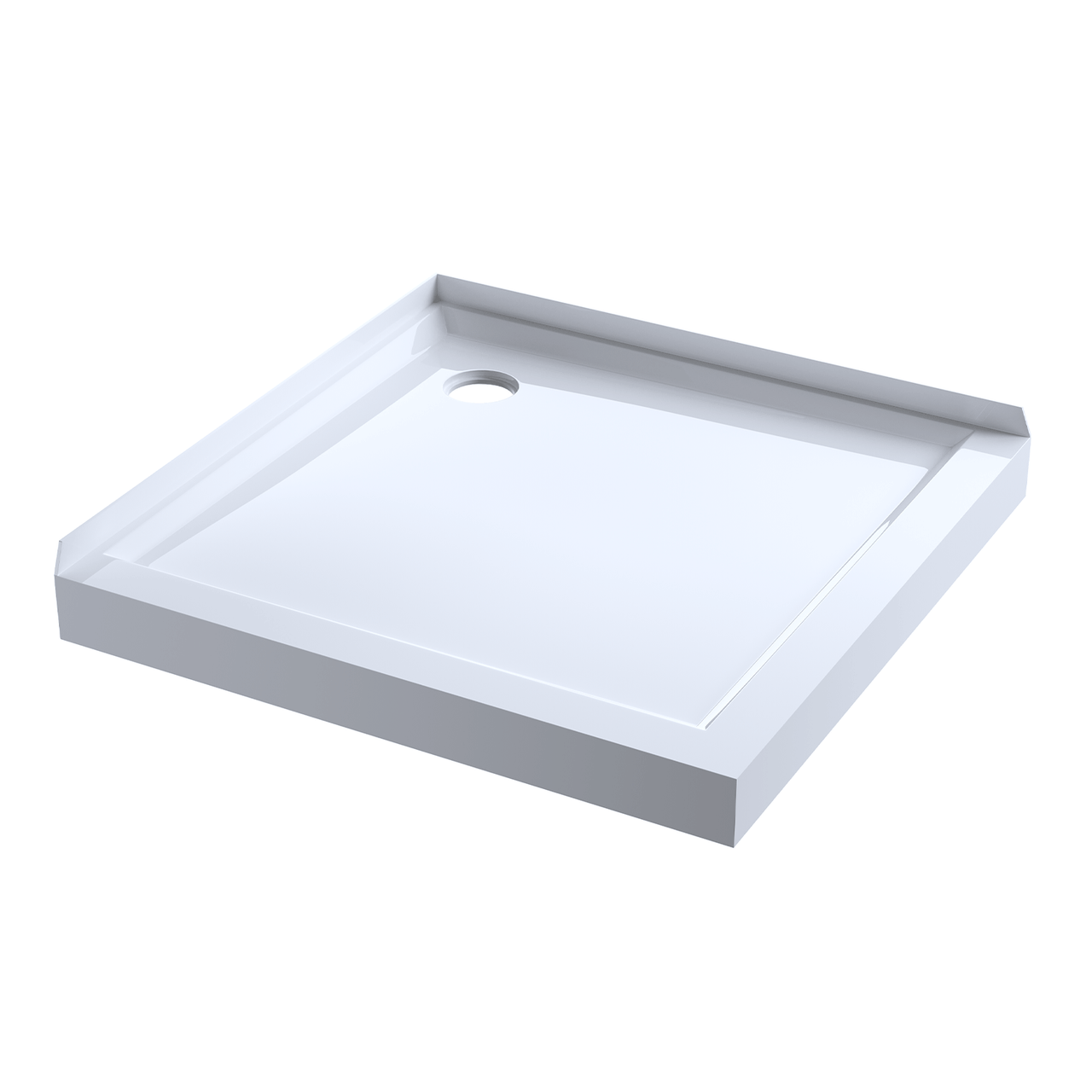 900mm Square Shower Tray Corner Waste - Trade Depot