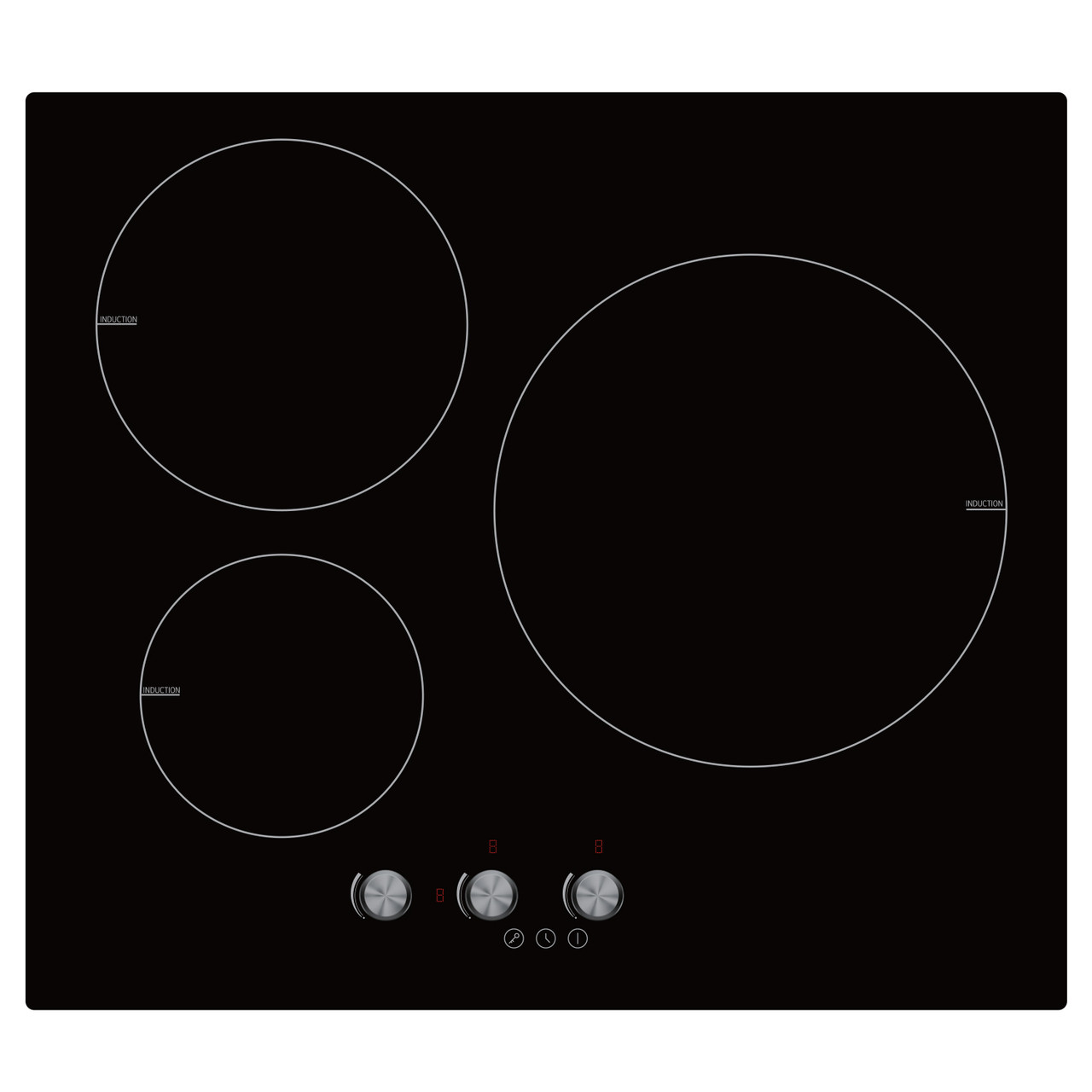 60cm Induction Cooktop with Boost and Knob Control - Trade Depot