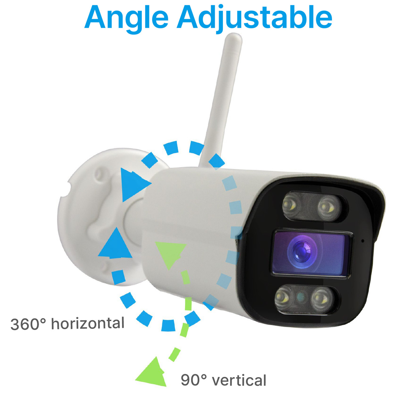 Wired Smart Outdoor Camera with Ethernet - 4MP - Trade Depot