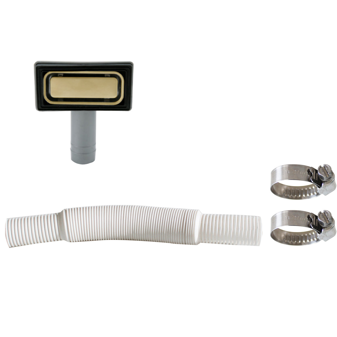 Sink Overflow Kit Only - Brushed Brass - Trade Depot