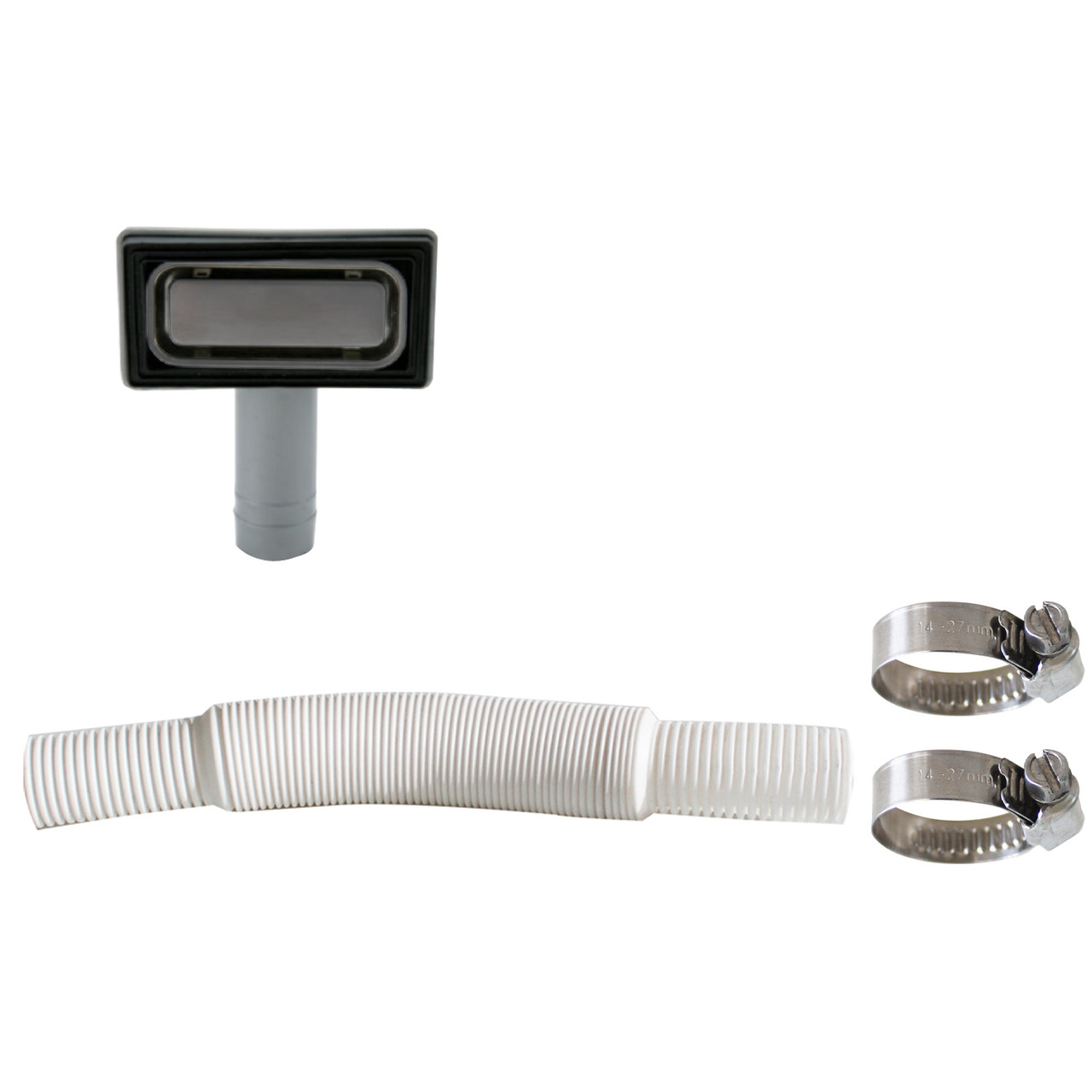 Sink Overflow Kit Only - Gunmetal - Trade Depot