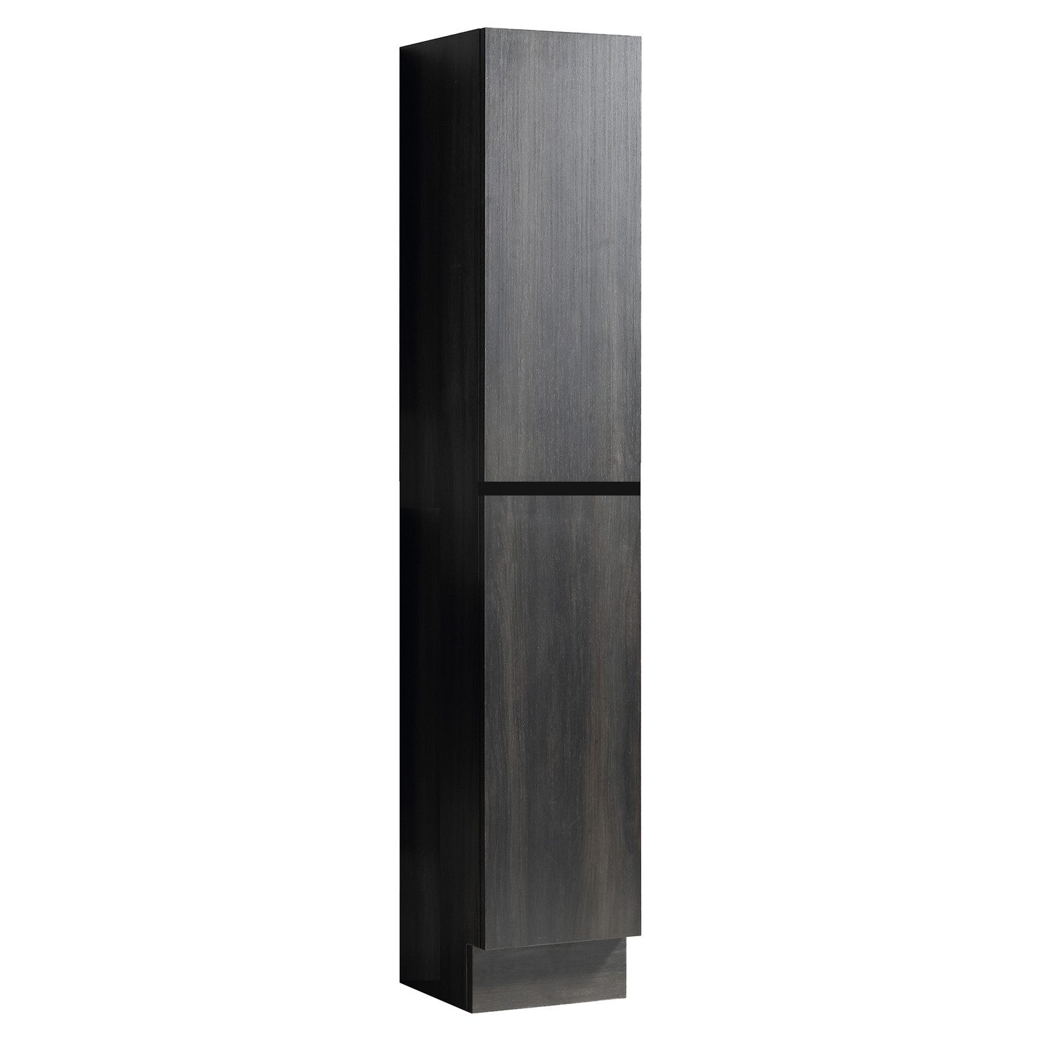 Soho Floor Side Cabinet 1900mm - Black Woodgrain - Trade Depot