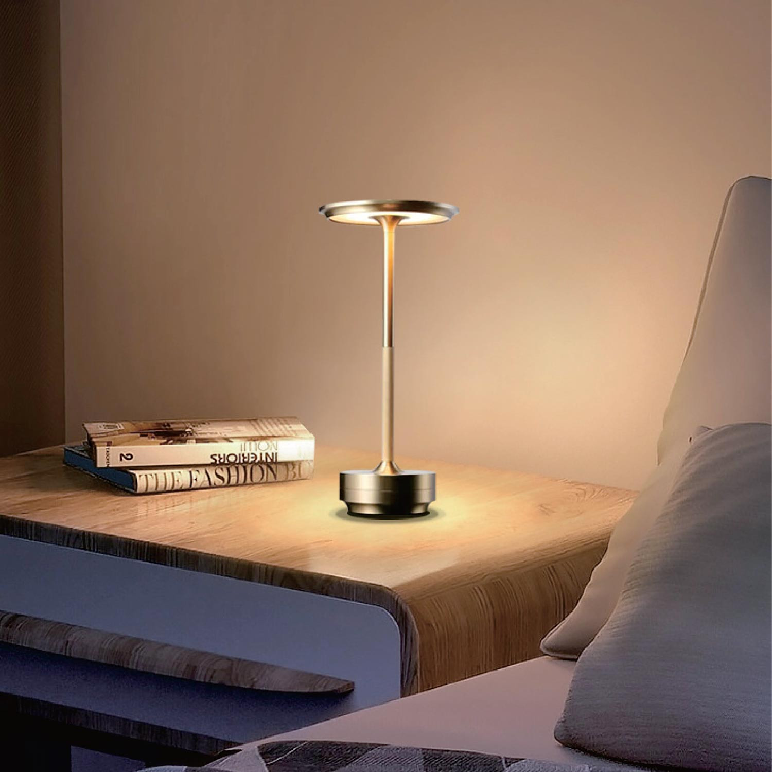 Rechargeable LED Table Lamp - Touch Control & Dimmable - Trade Depot