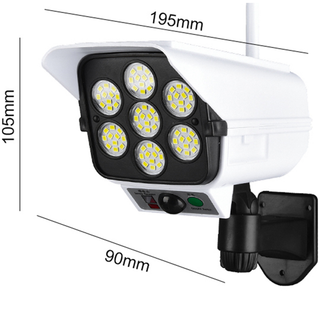 Outdoor Solar Spotlight with Motion Sensor & Remote Control - Trade Depot
