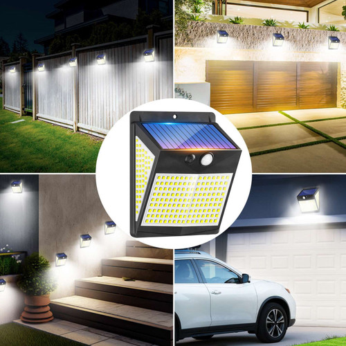 Solar LED Wall Light with PIR Motion Sensor - Trade Depot