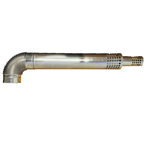 Midea Flue Horizontal Terminal - 1M - Trade Depot