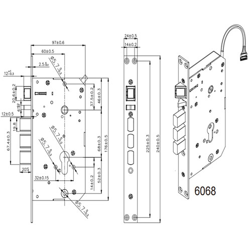 Smart Door Lock with Camera and Face Recognition - 1080p - Trade Depot
