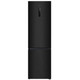 Eurotech 595mm BMF Fridge Freezer 387L Black Stainless Steel 5 Star ...